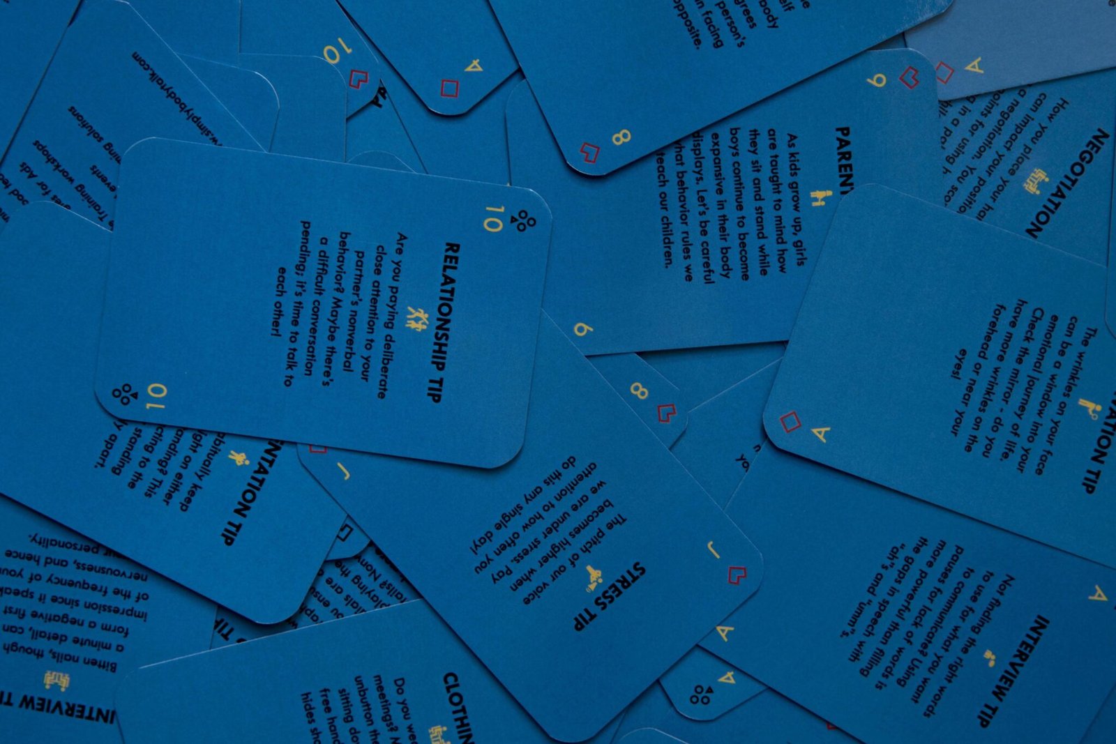 Body Language Tip cards - Simply Body Talk