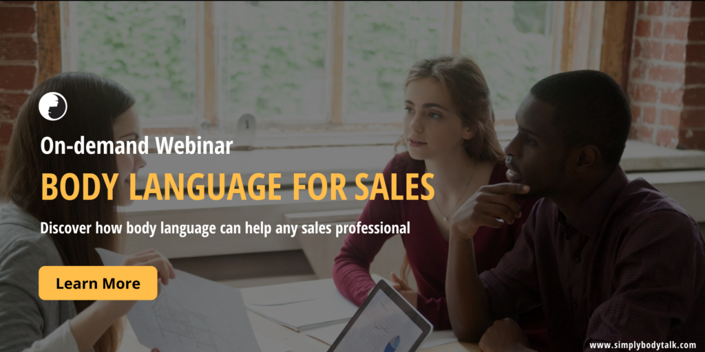 Sales Webinar: Body Language Techniques to Close Deals