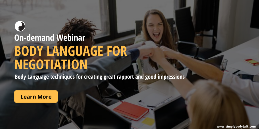 Master the Art of Negotiations: Body Language for Negotiations Webinar